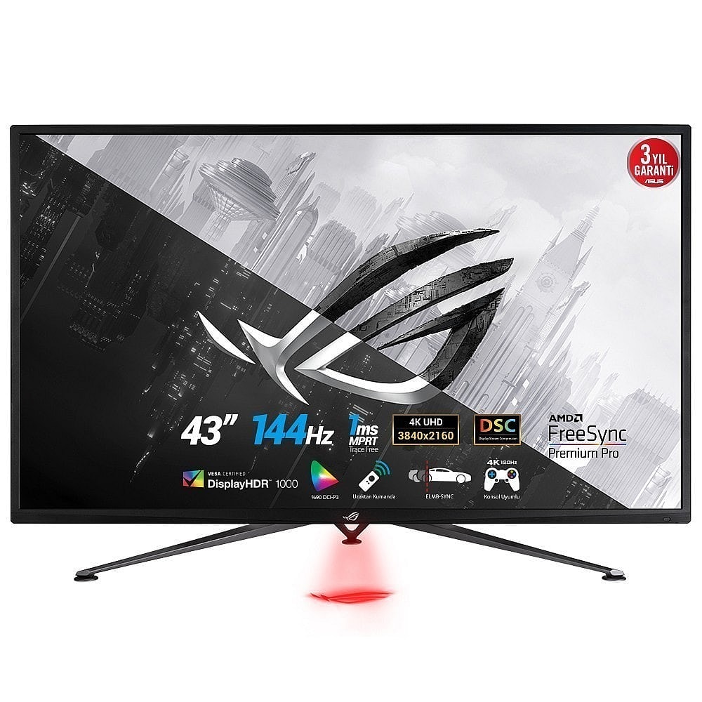 ASUS ROG STRIX 43″ XG43UQ 144Hz 1ms HDMI DP USB 3.0 HDR VA UHD FreeSync ...