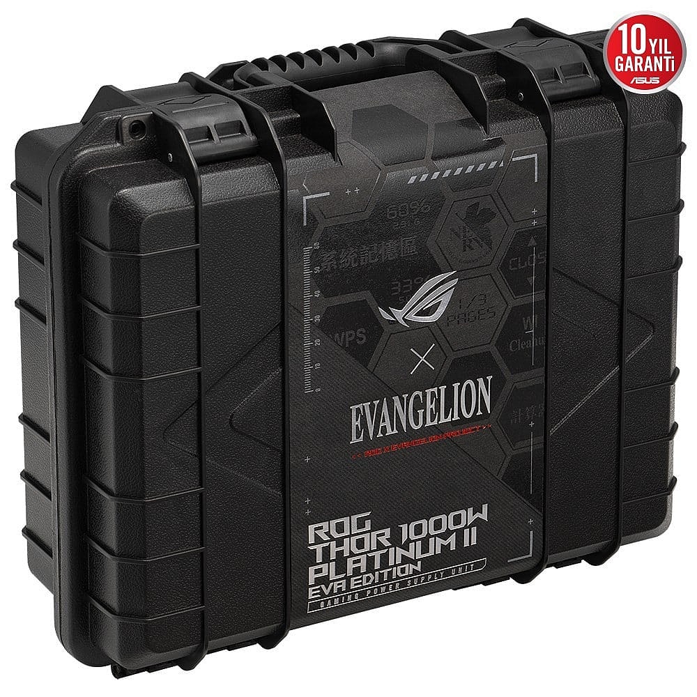ASUS ROG THOR P2 EVA Edition 1000W 80+ Platinum ARGB Full Modüler PSU ...