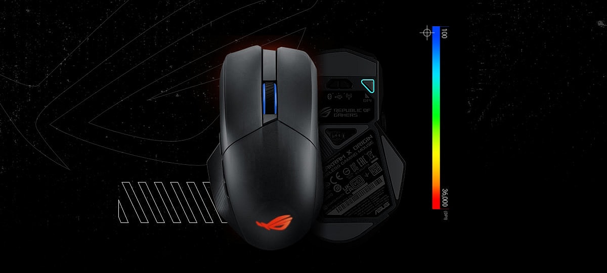 ASUS ROG Chakram X Origin Kablosuz Gaming Mouse (90MP02N1-BMUA00 ...