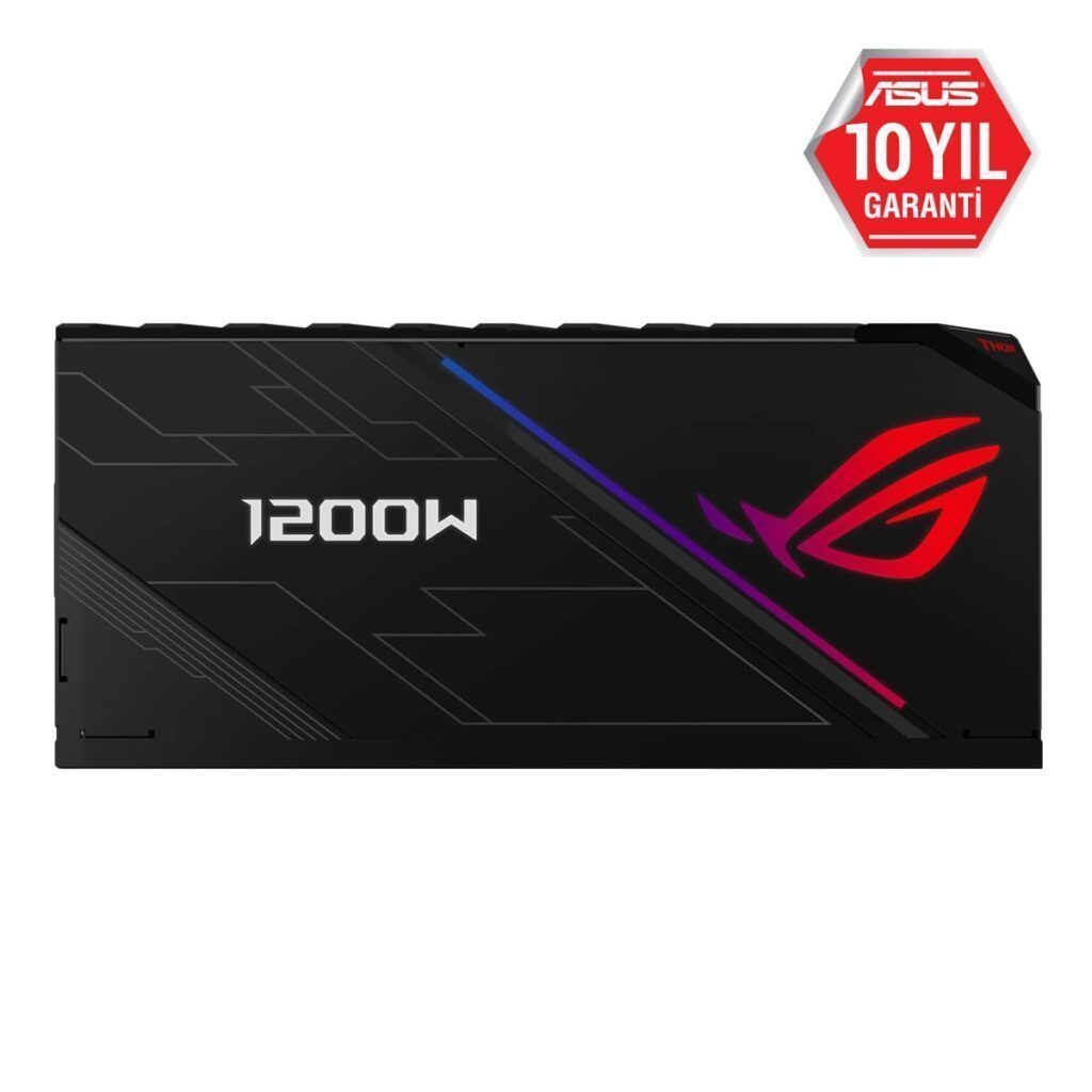 ASUS ROG THOR 1200W 80+ Platinum Psu Full Modüler Oled Ekranlı Güç ...