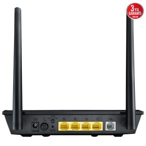 ASUS DSL-N16 300Mbps 4 Port VDSL/ADSL Fiber Modem Router - Gaming.Gen.TR