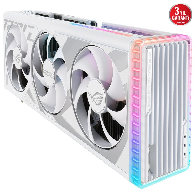 ASUS ROG STRIX GeForce RTX 4080 OC 16GB GDDR6X 256 Bit Beyaz DLSS 3 ...