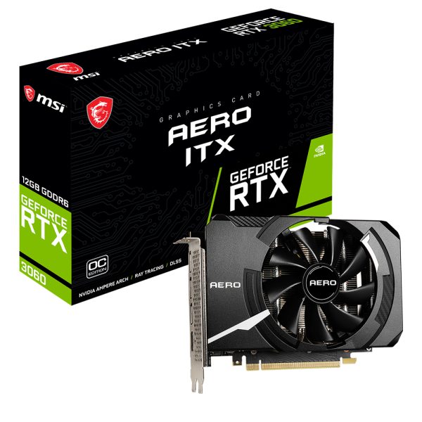 MSI Geforce RTX 3060 AERO ITX OC 12GB GDDR6 192 Bit Ekran Kartı ...