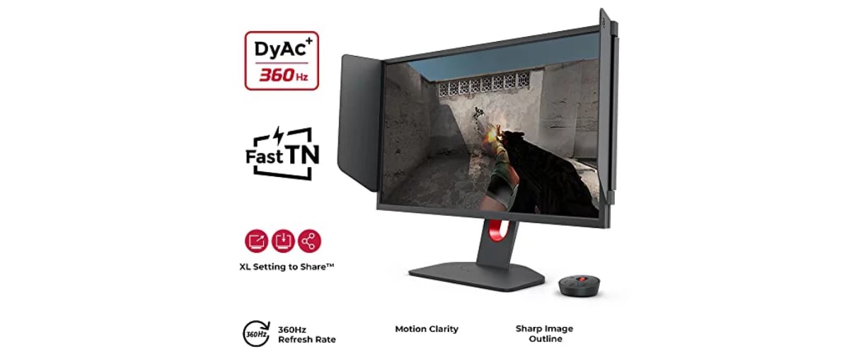 BenQ Zowie XL2566K 24.5 inç 360Hz 0.5ms FreeSync Premium TN + S Switch ...