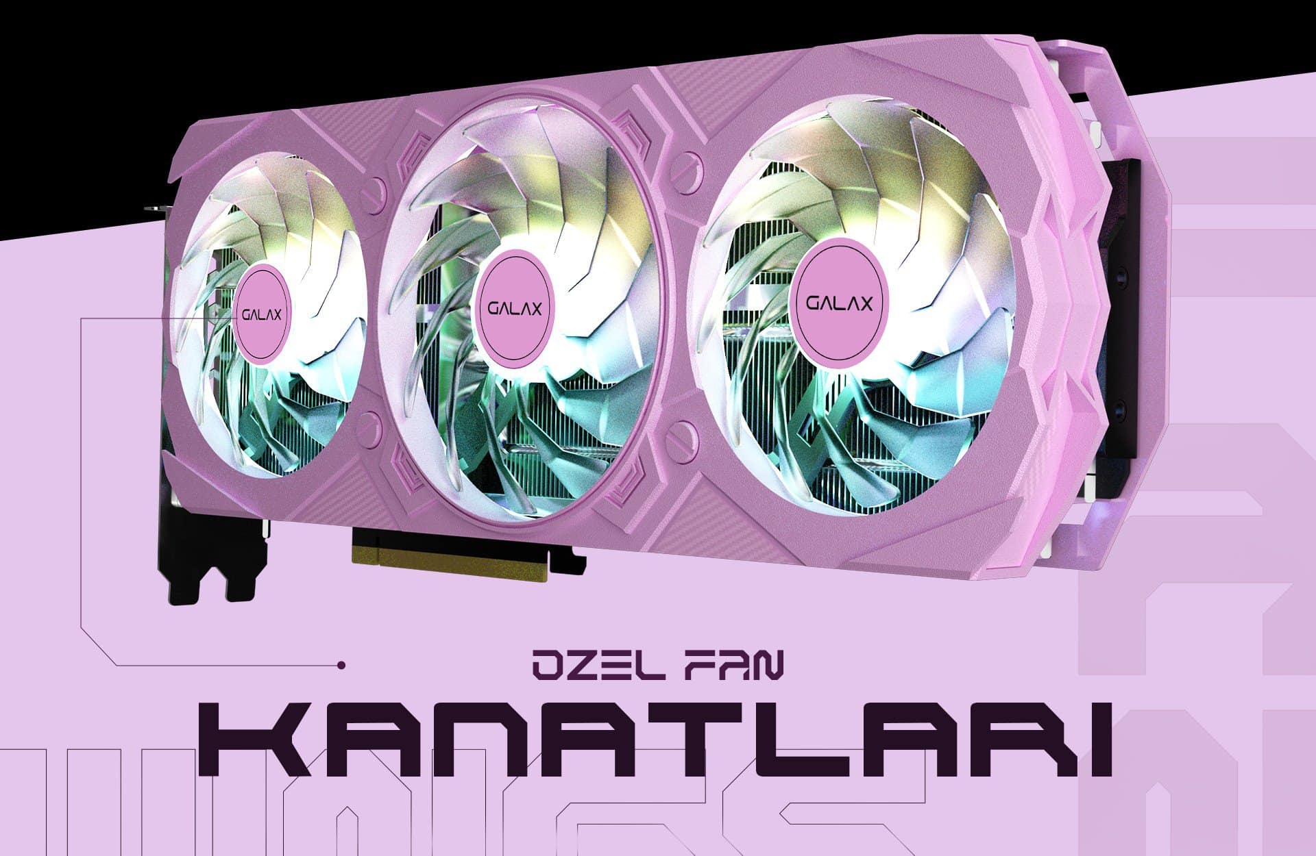 GALAX GeForce RTX 4070 EX Gamer Pink 1-Click OC 12GB GDDR6X 192 Bit ...