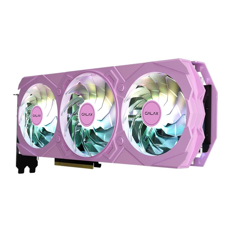 GALAX GeForce RTX 4070 EX Gamer Pink 1-Click OC 12GB GDDR6X 192 Bit ...
