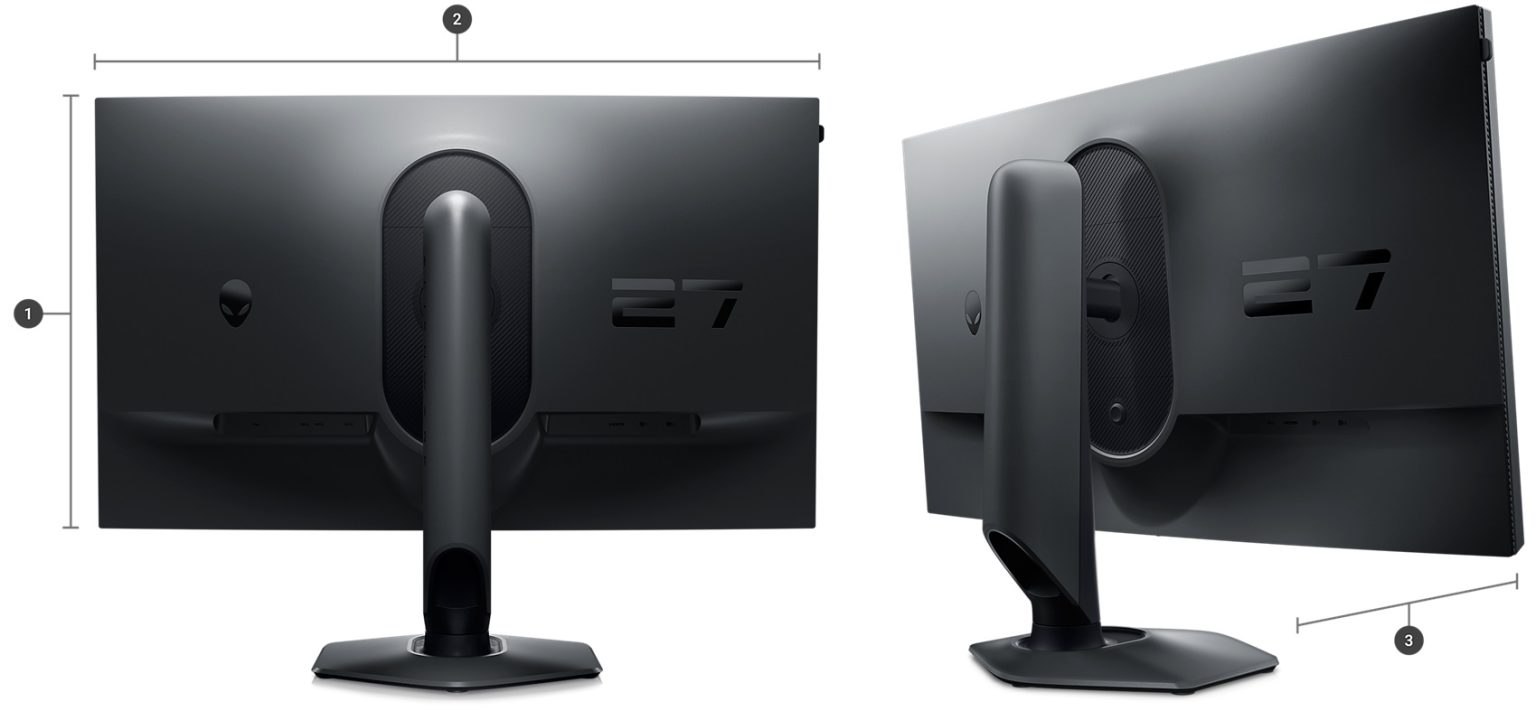 Dell Alienware AW2724HF 27 inç 360Hz 0.5ms Full HD Adaptive Sync Fast ...