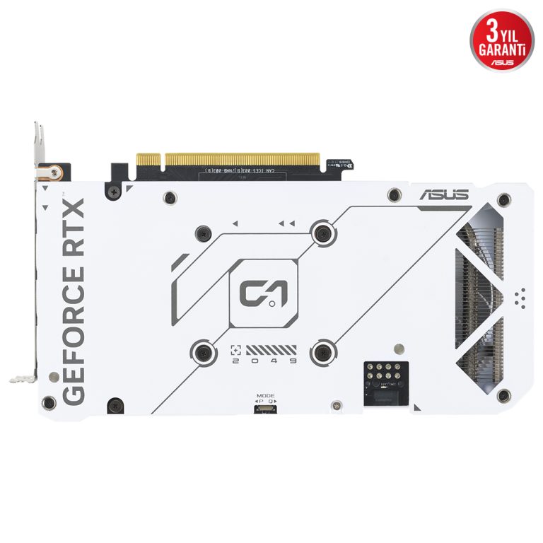 ASUS Dual GeForce RTX 4060 8GB GDDR6 128 Bit Beyaz DLSS 3 Ekran Kartı ...