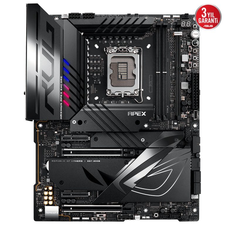 ASUS ROG MAXIMUS Z790 APEX ENCORE 8400MHz (OC) DDR5 Soket 1700 M.2 ATX ...