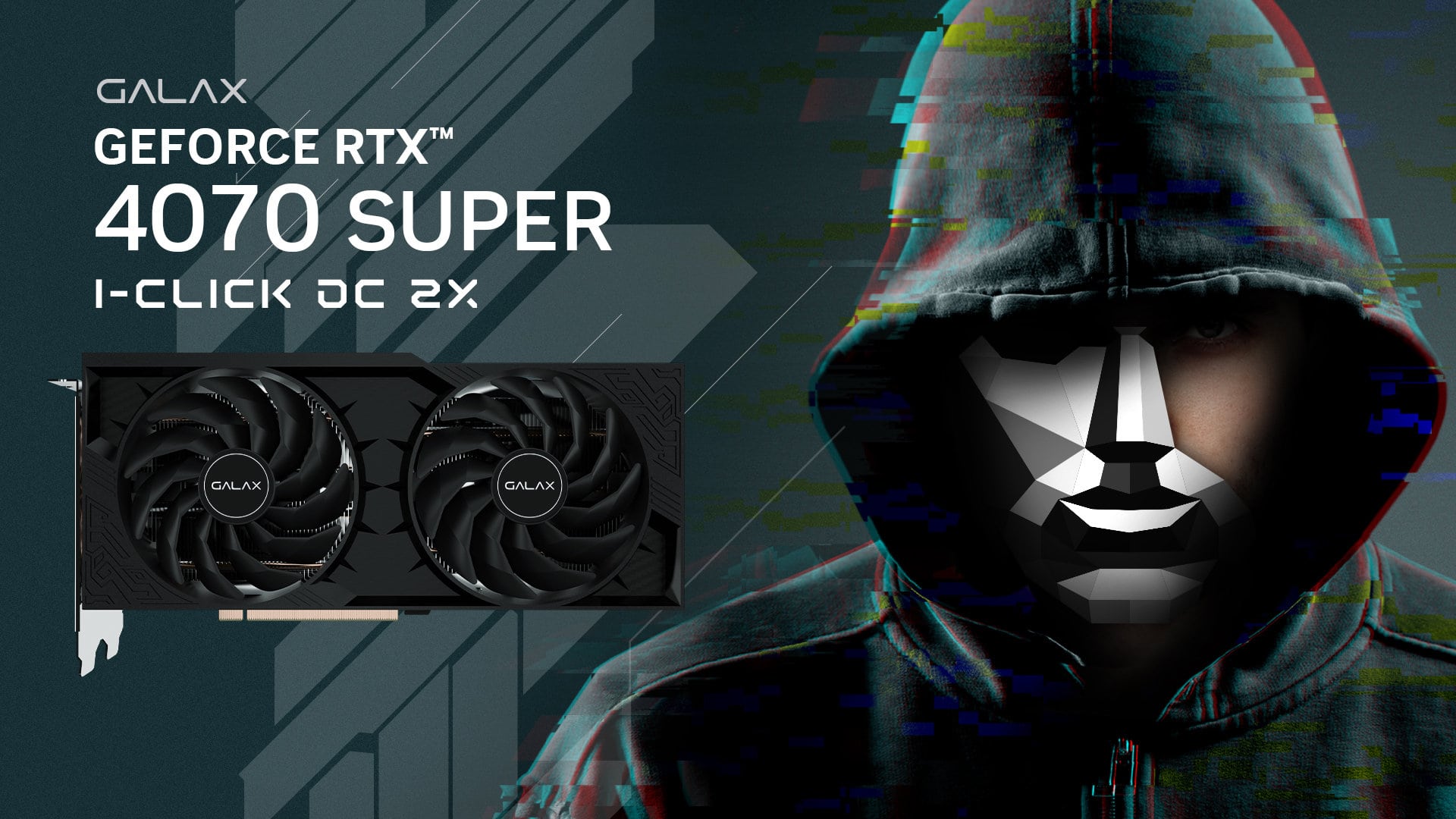 GALAX GeForce RTX 4070 SUPER 1-Click OC 2X 12GB GDDR6X 192 Bit DLSS 3 ...
