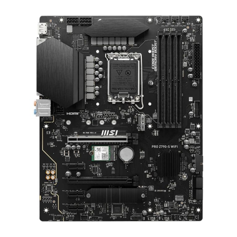 MSI PRO Z790-S WiFi 6600MHz (OC) DDR5 Soket 1700 M.2 HDMI DP ATX ...