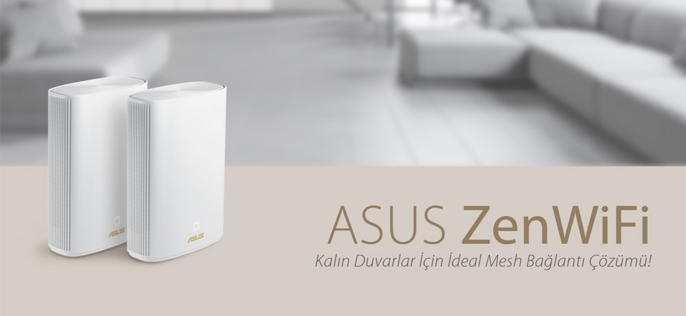 Asus ZenWiFi AX Hybrid (XP4) WiFi6 Dual Band Mesh Sistem (İkili Paket ...