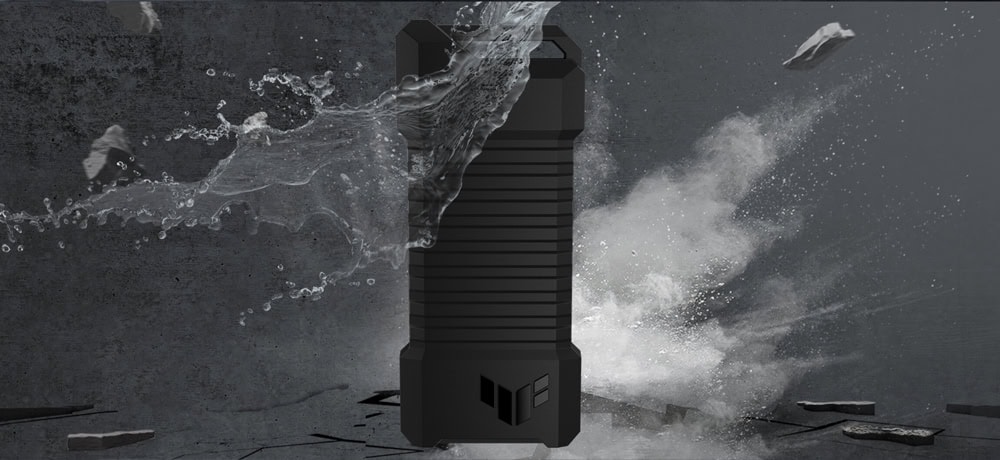 ASUS Tuf Gaming AS2000 2TB IP68 Su ve Toz Geçirmez Sertifikalı USB-C 3. ...