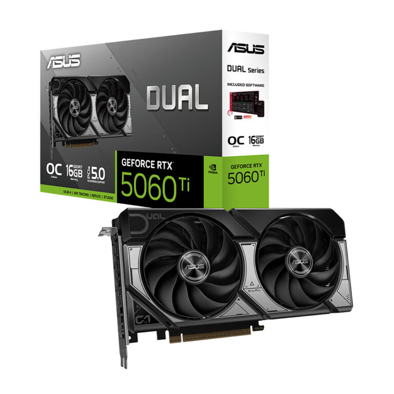 ASUS DUAL RTX 5060 Ti OC 16GB Ekran Kartı - Gaming.Gen.TR