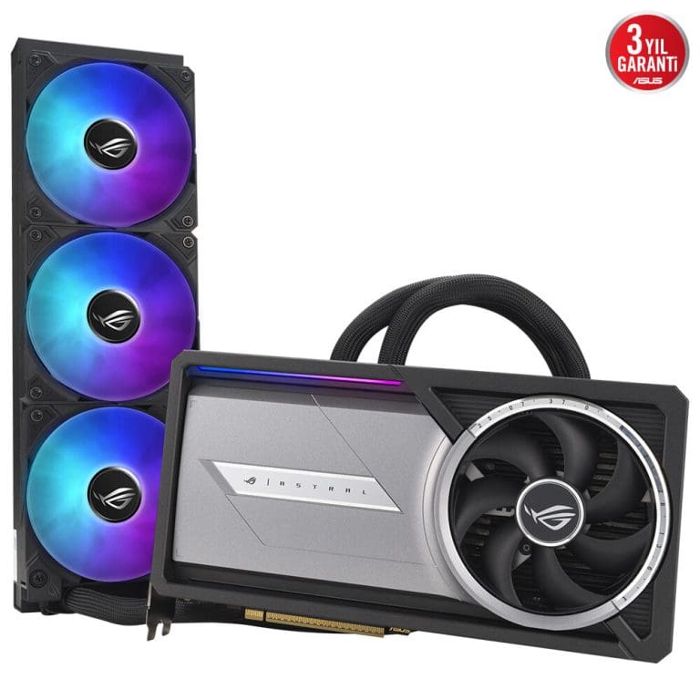 ASUS ROG Astral LC GeForce RTX 5090 OC 32GB GDDR7 512 Bit DLSS 4 Sıvı ...