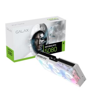 GALAX GeForce RTX 5080 1-Click OC White 16GB GDDR7 256 Bit DLSS 4 Ekran ...