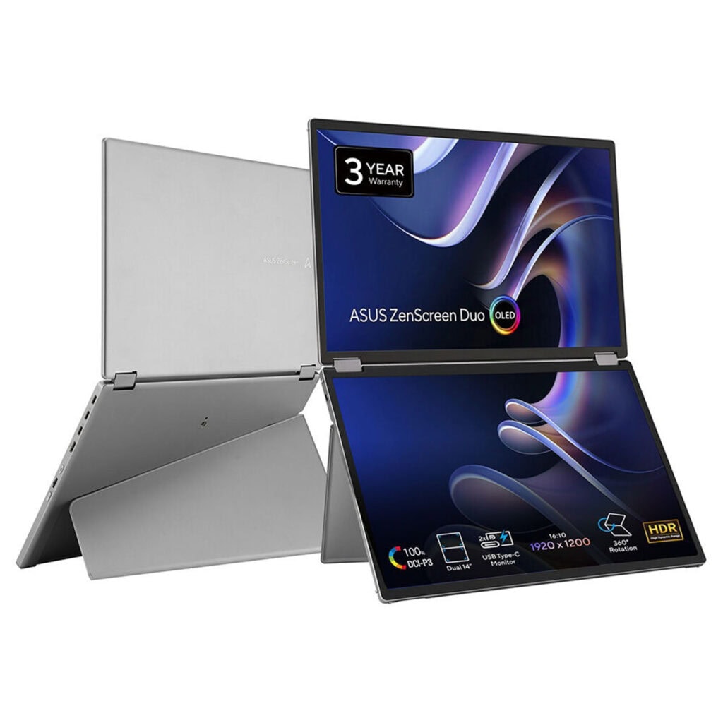 ASUS ZenScreen Duo OLED MQ149CD Monitör - Gaming.Gen.TR