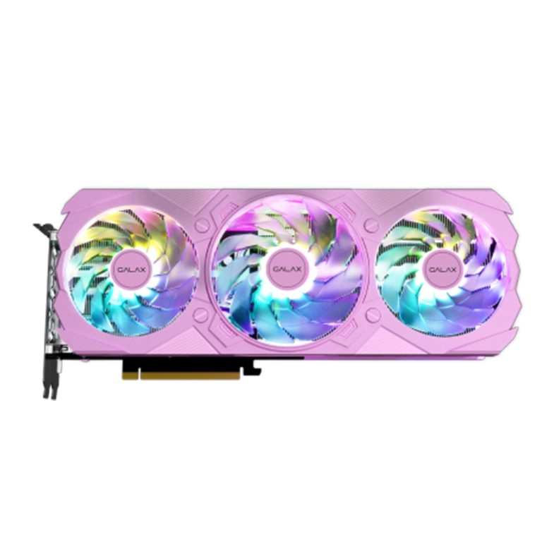 GALAX GeForce RTX 4070 SUPER EX Gamer Pink 1-Click OC 12GB GDDR6X 192 ...