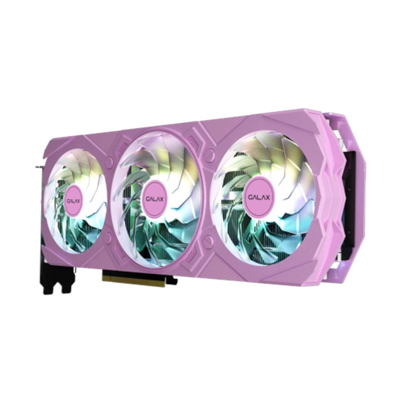 GALAX GeForce RTX 4070 SUPER EX Gamer Pink 1-Click OC 12GB GDDR6X 192 ...
