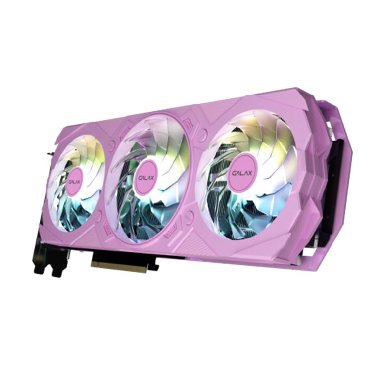 GALAX GeForce RTX 4070 SUPER EX Gamer Pink 1-Click OC 12GB GDDR6X 192 ...