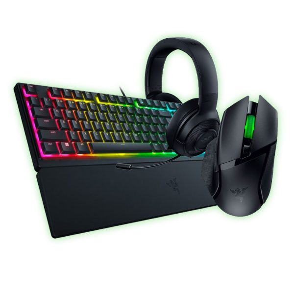 3’lü Paket! Razer Basilisk V3 X Mouse + Razer Ornata V3 Klavye + Razer ...