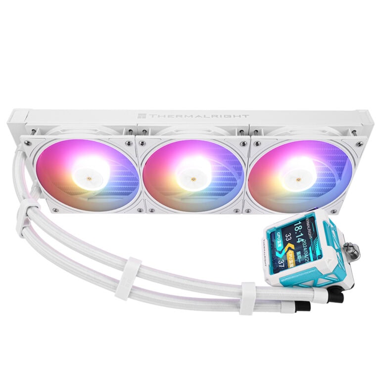 Thermalright Frozen Warframe Pro 360 White ARGB 360mm Intel-AMD Uyumlu ...
