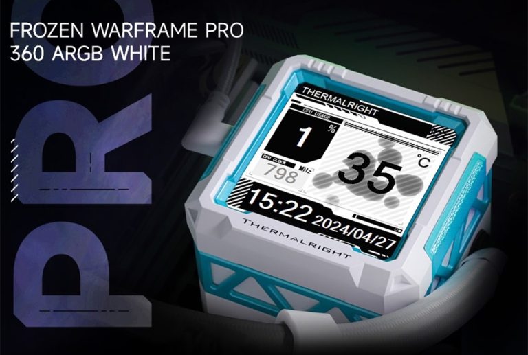 Thermalright Frozen Warframe Pro 360 White ARGB 360mm Intel-AMD Uyumlu ...
