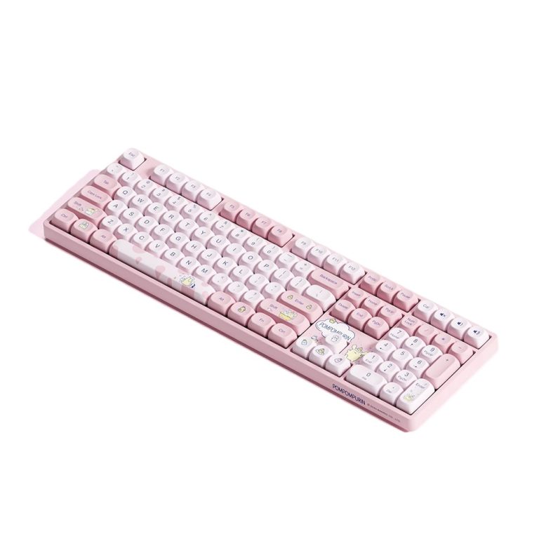 AKKO Pompompurin 5108B Plus RGB Kablosuz Hotswap Mekanik Pembe Gaming ...