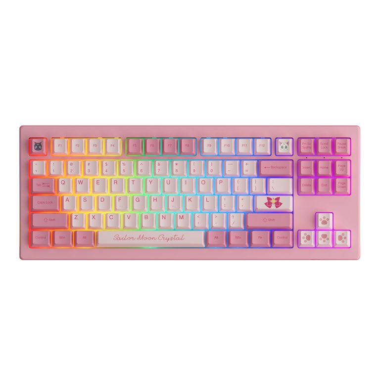 AKKO Sailor Moon Crystal 5087B V2 TKL RGB Kablosuz Hotswap Mekanik ...