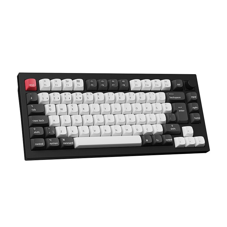 Keychron Q1 Hall Effect %75 RGB Manyetik Switch Kablosuz Hotswap Türkçe ...