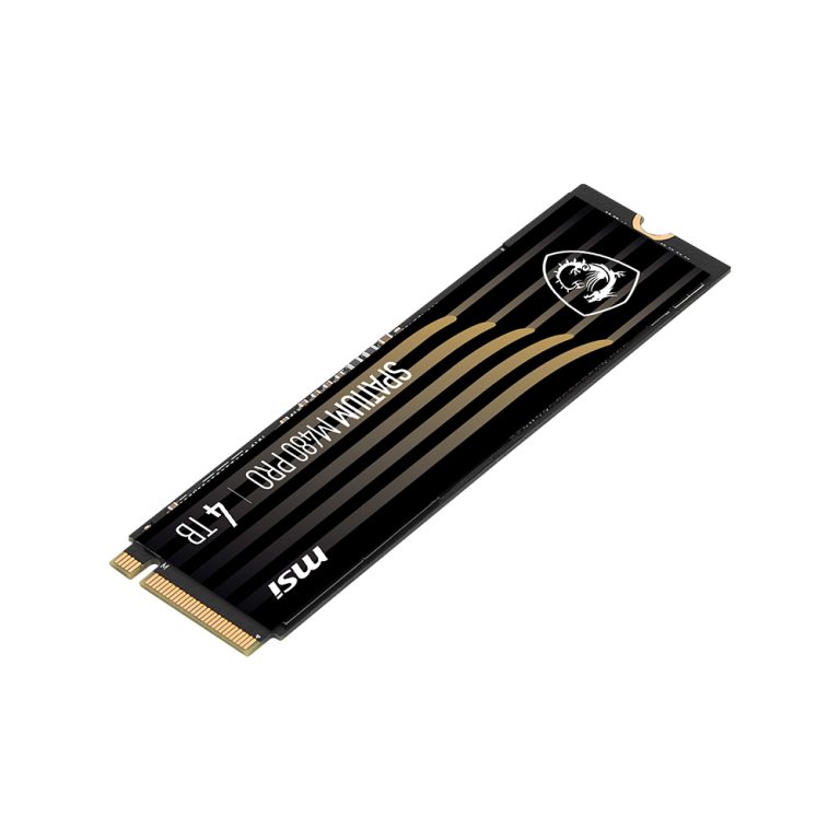 MSI SPATIUM M480 PRO 4TB NVMe PCIe Gen4 M.2 SSD - Gaming.Gen.TR