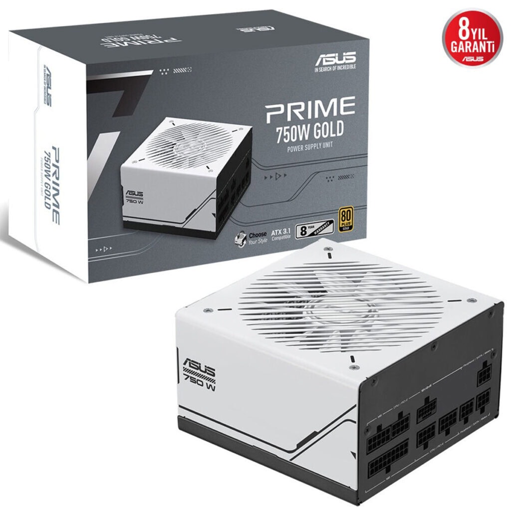 ASUS PRIME AP-750G 750W 80+ Gold PCIe Güç Kaynağı - Gaming.Gen.TR