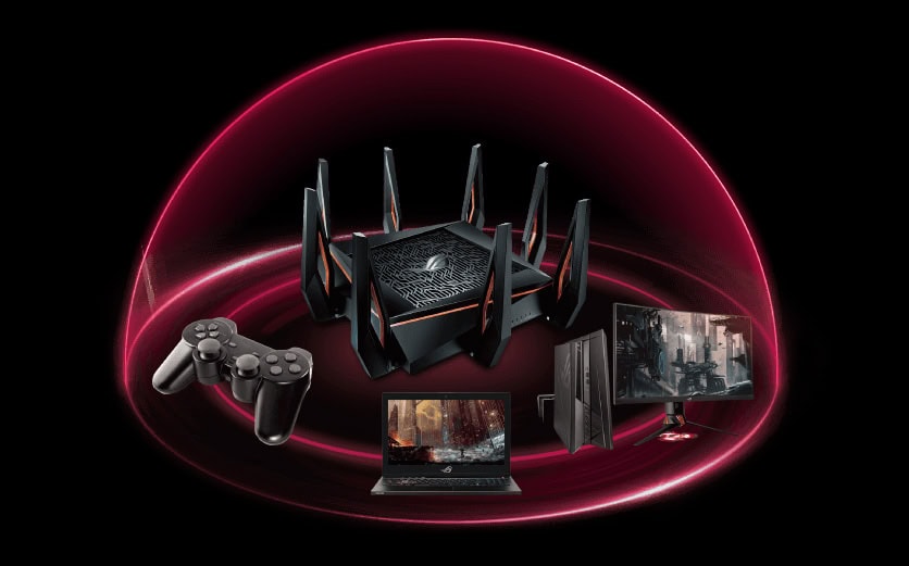 ASUS ROG Rapture GT-AX11000 Router - Gaming.Gen.TR