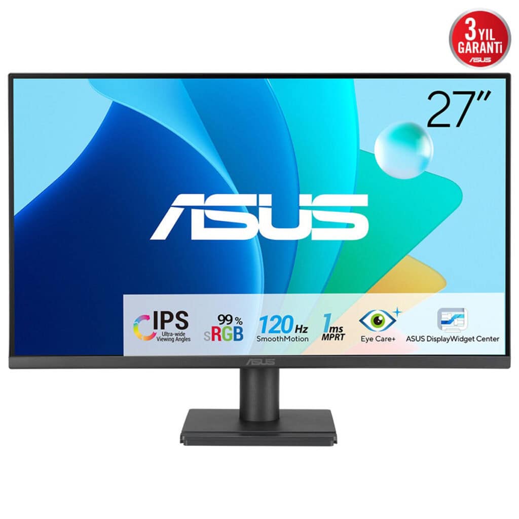 ASUS VA279HG 27 inç 120Hz 1ms Full HD IPS Monitör - Gaming.Gen.TR