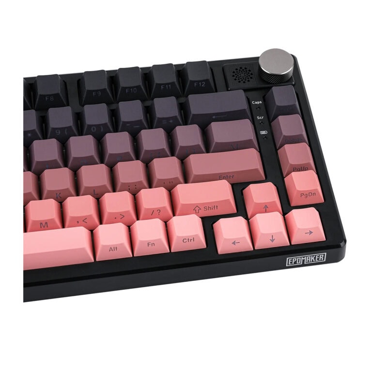 EPOMAKER HE75 Tri Mechanical Black Pink Klavye - Gaming.Gen.TR