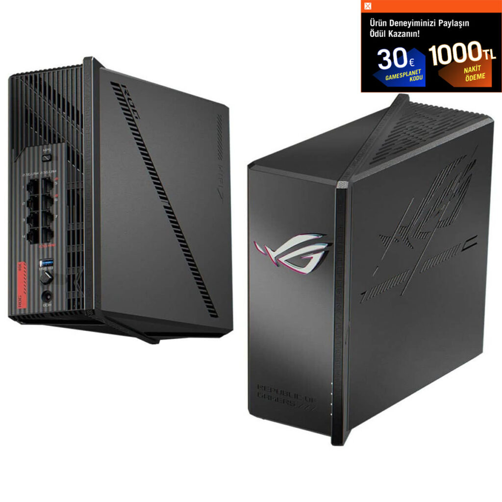 ASUS ROG Strix GS-BE18000 Tri-Band WiFi 7 Router - Gaming.Gen.TR