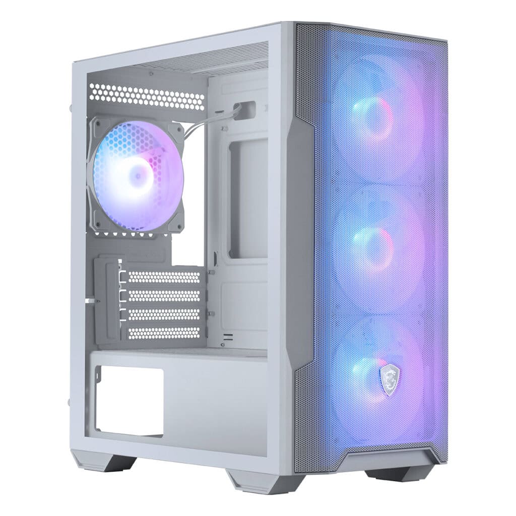 MSI MAG FORGE M100R WHITE ARGB Gaming Kasa - Gaming.Gen.TR
