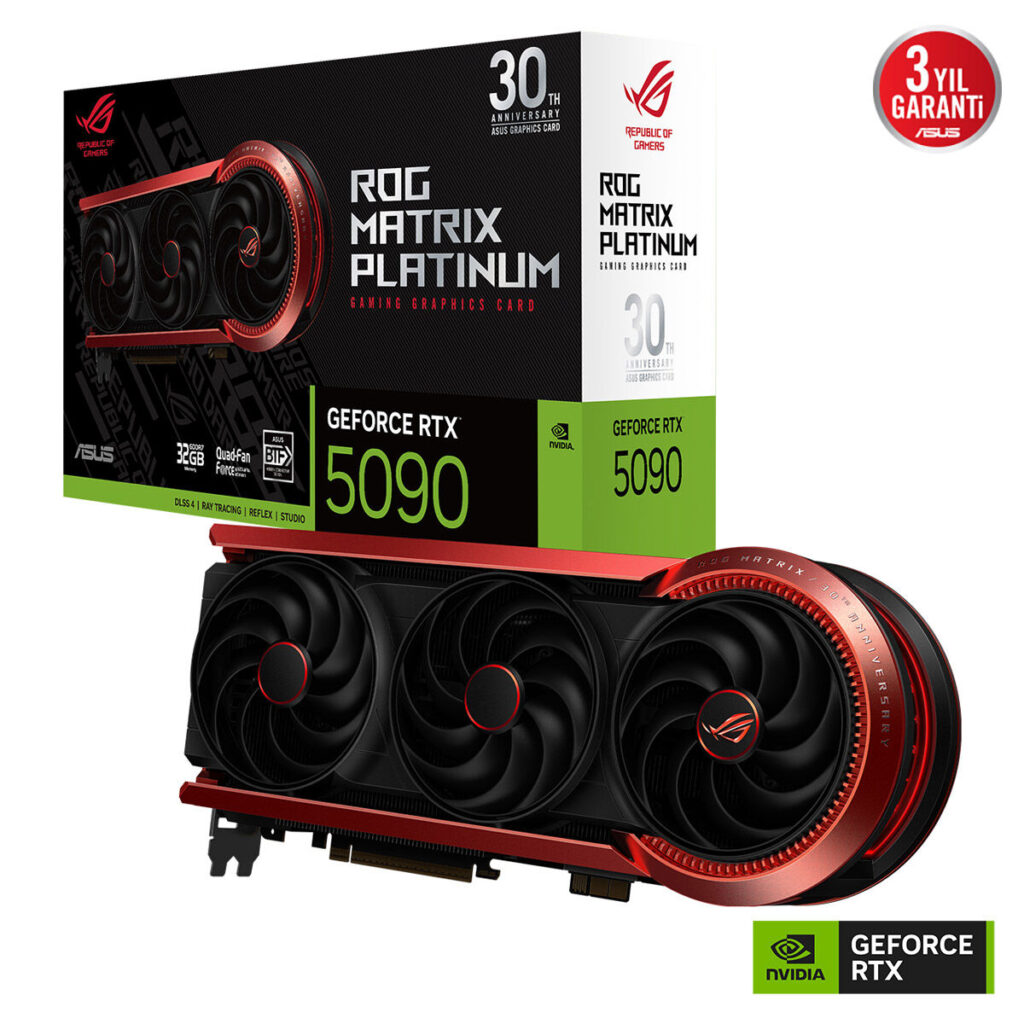 ASUS ROG Matrix Platinum RTX 5090 30th Anniversary Edition - Gaming.Gen.TR