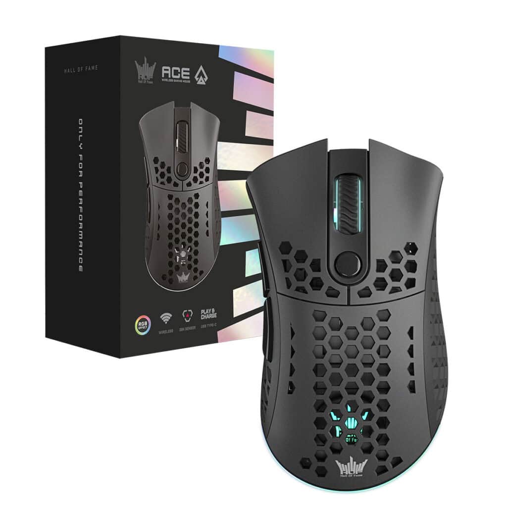 GALAX Hall Of Fame ACE M2 BLACK ARGB Gaming Mouse - Gaming.Gen.TR