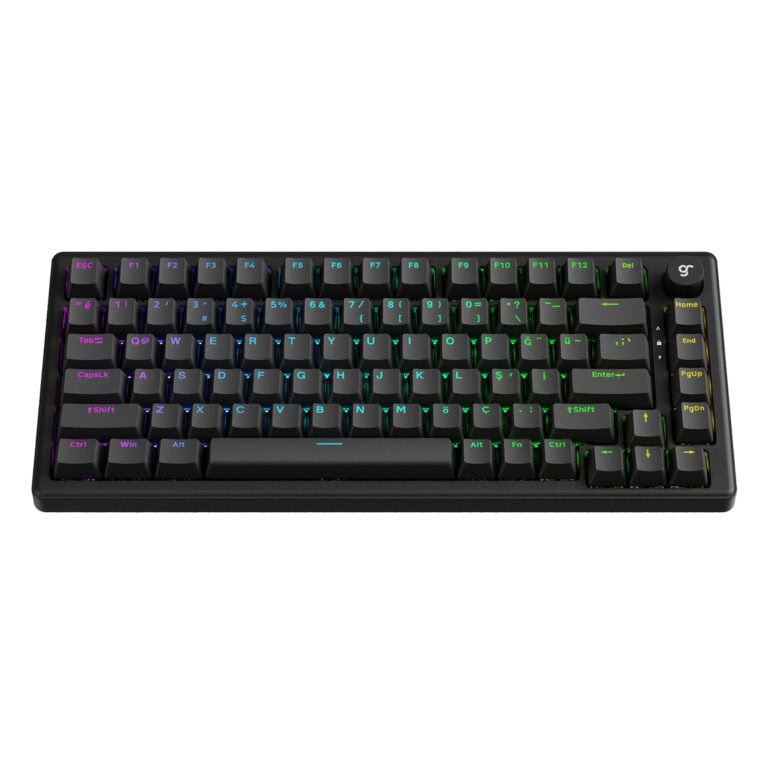 GameRaider K1 HE Grey Ultra-Fast Gaming Klavye - Gaming.Gen.TR