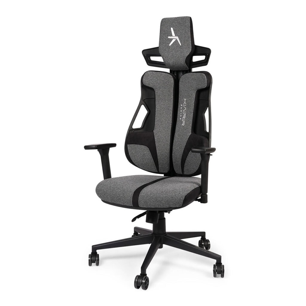 Karr Gaming Spectre 3D Gri Kumaş Oyuncu Koltuğu - Gaming.Gen.TR