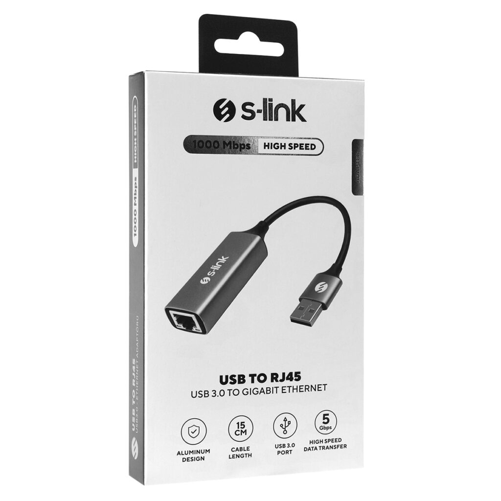 S-link SW-U334 USB to Ethernet Dönüştürücü - Gaming.Gen.TR