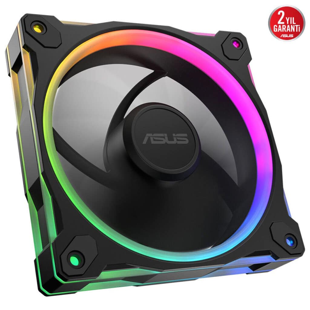 ASUS Prime MR120 ARGB 120mm Siyah 3’lü Kasa Fanı - Gaming.Gen.TR