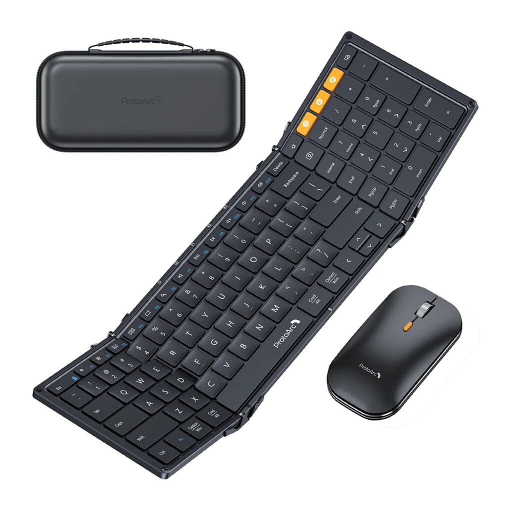 ProtoArc XKM01 Siyah Kablosuz Klavye Mouse Seti - Gaming.Gen.TR