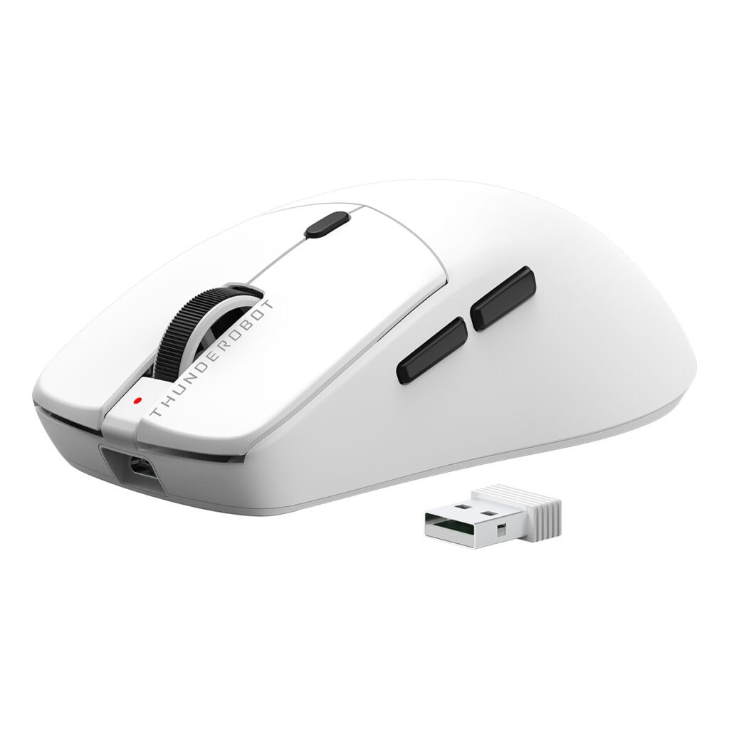 Thunderobot ML6 Pro 8K TE White Gaming Mouse - Gaming.Gen.TR