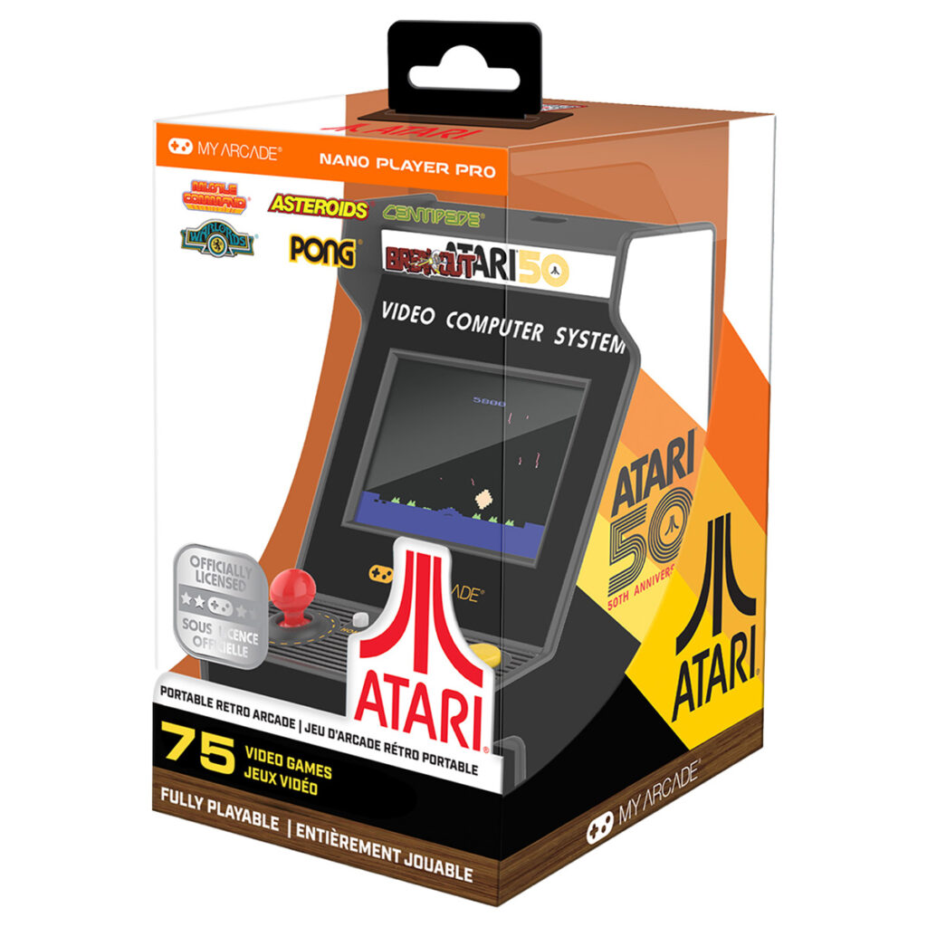 My Arcade 12cm Atari Retro Arcade Oyun Konsolu - Gaming.Gen.TR