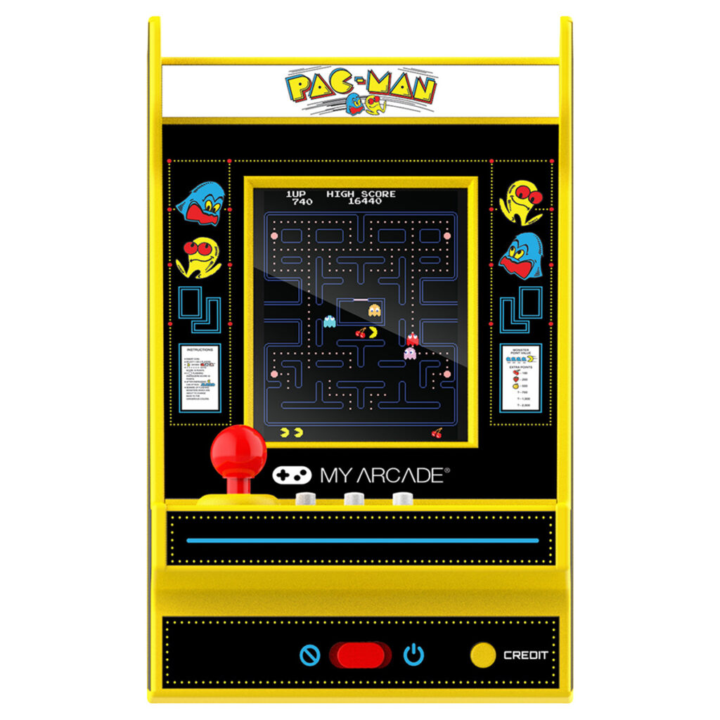 My Arcade 12cm Pac-Man Retro Oyun Konsolu - Gaming.Gen.TR