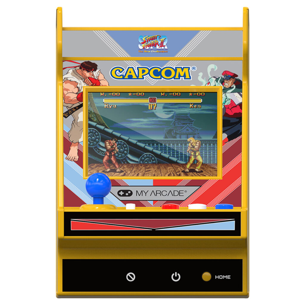 My Arcade 12cm Street Fighter II Retro Oyun Konsolu - Gaming.Gen.TR