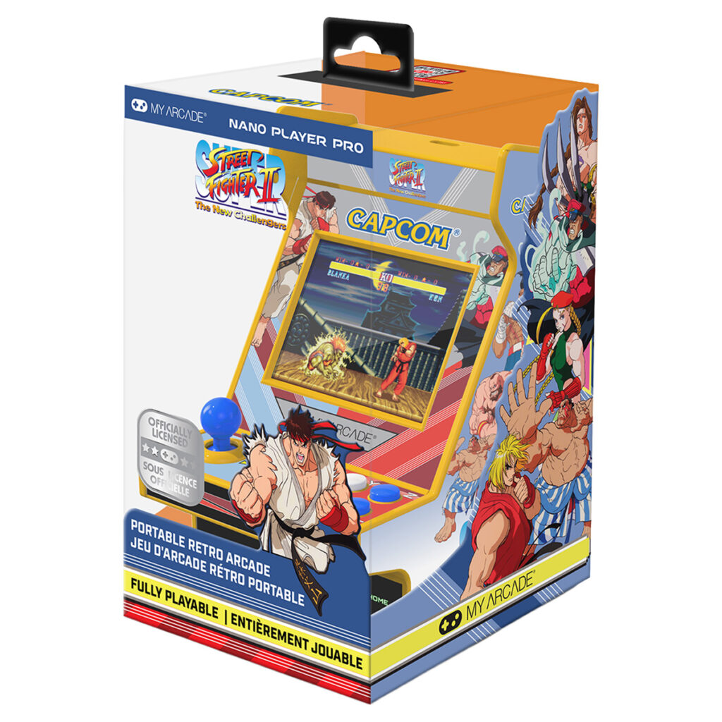 My Arcade 12cm Street Fighter II Retro Oyun Konsolu - Gaming.Gen.TR