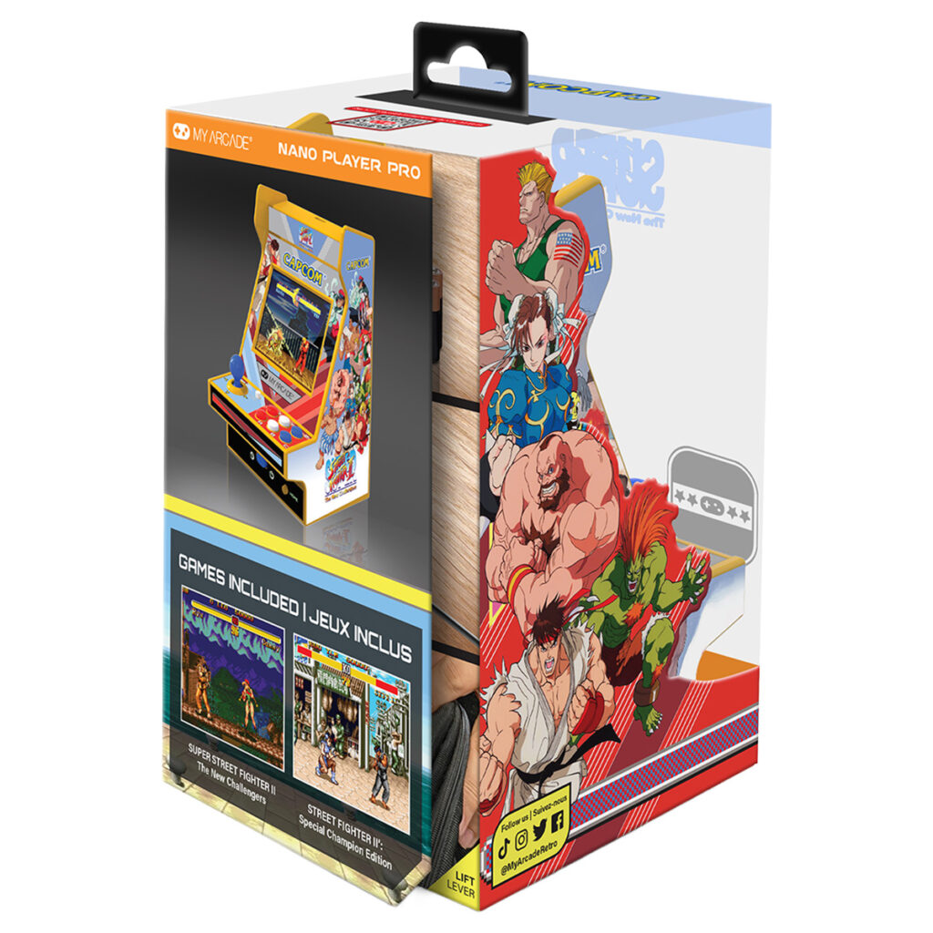My Arcade 12cm Street Fighter II Retro Oyun Konsolu - Gaming.Gen.TR